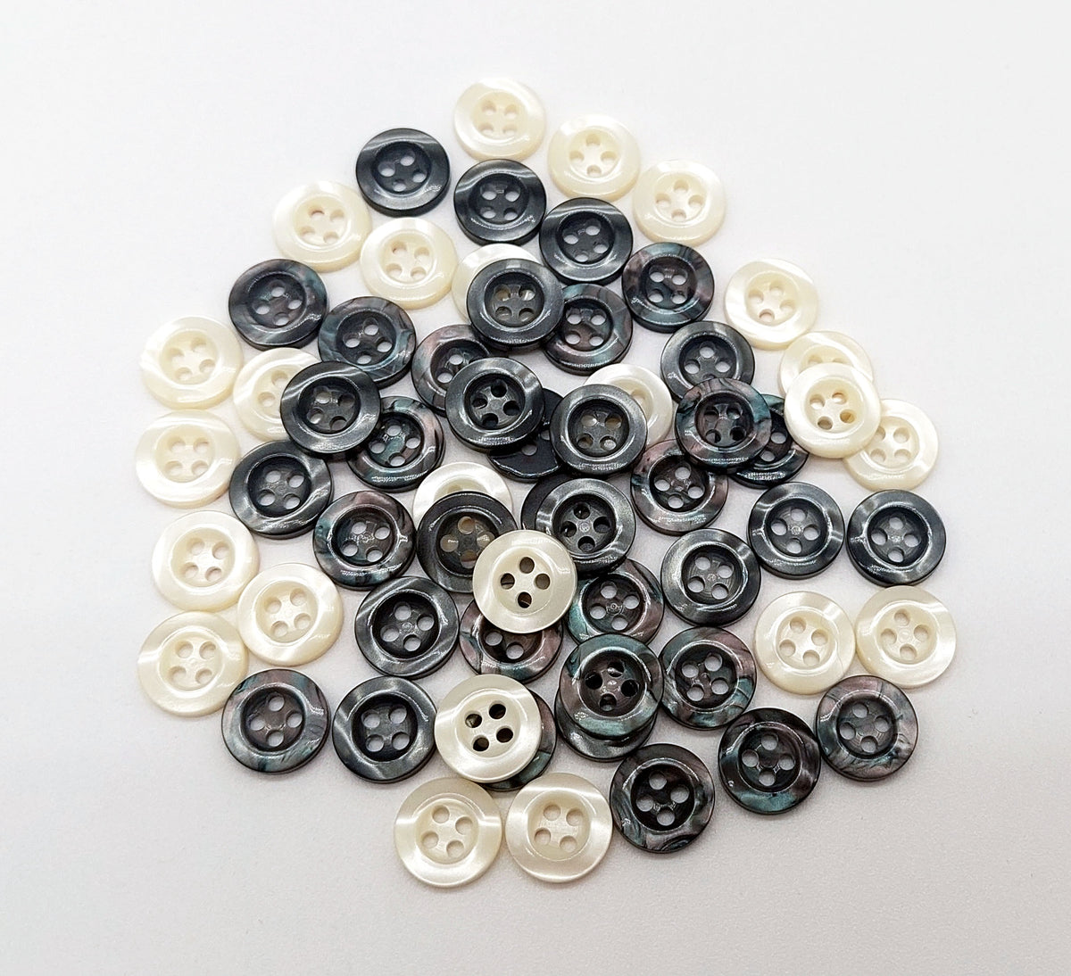 Shirt Buttons - Clothing Buttons for Dress Shirts, Jackets, and Sewing ...